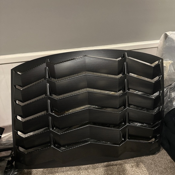 Other | Carbon Fiber Rear Window Louvers | Poshmark